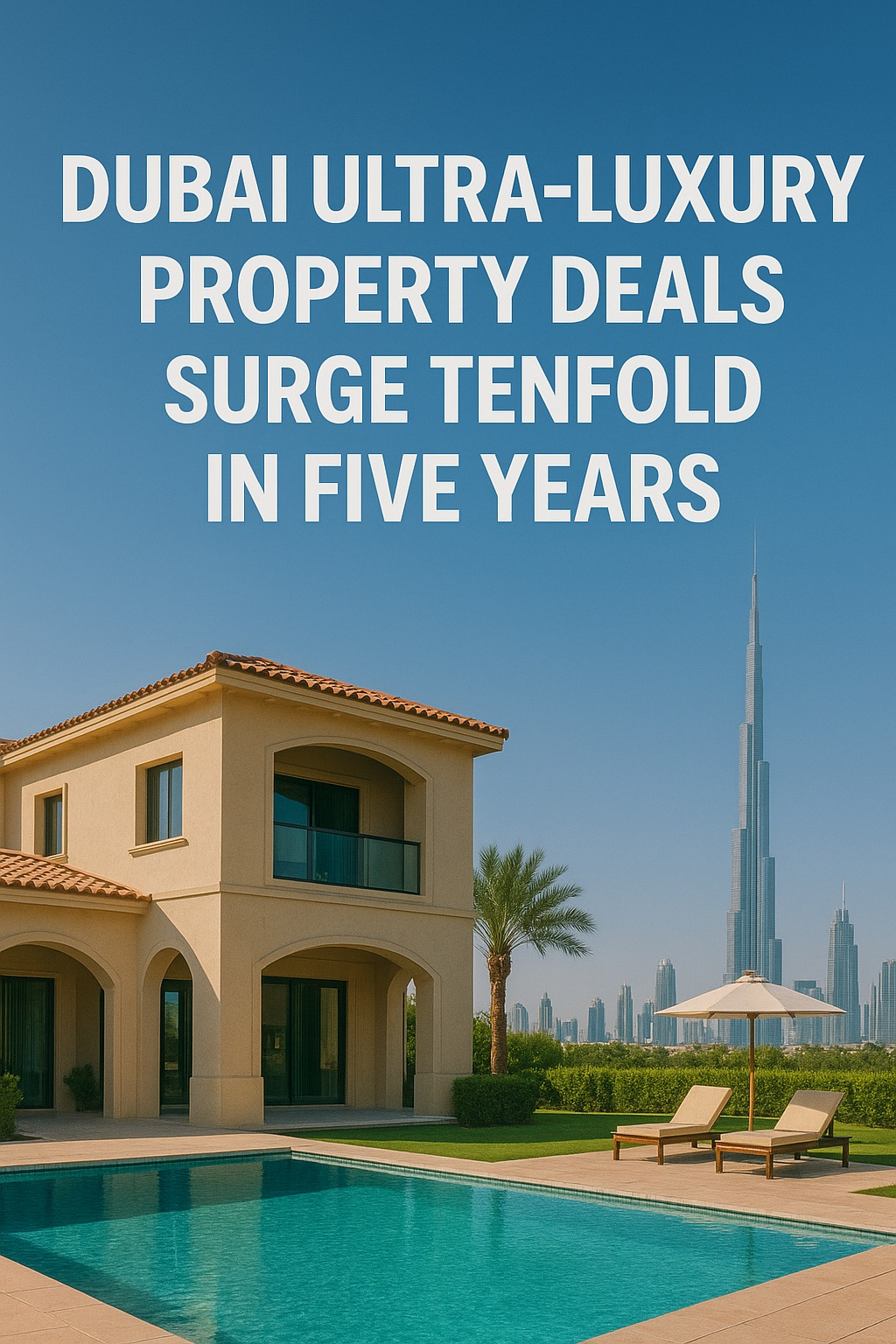 Dubai Ultra-Luxury Property Deals Grow Tenfold in 5 Years