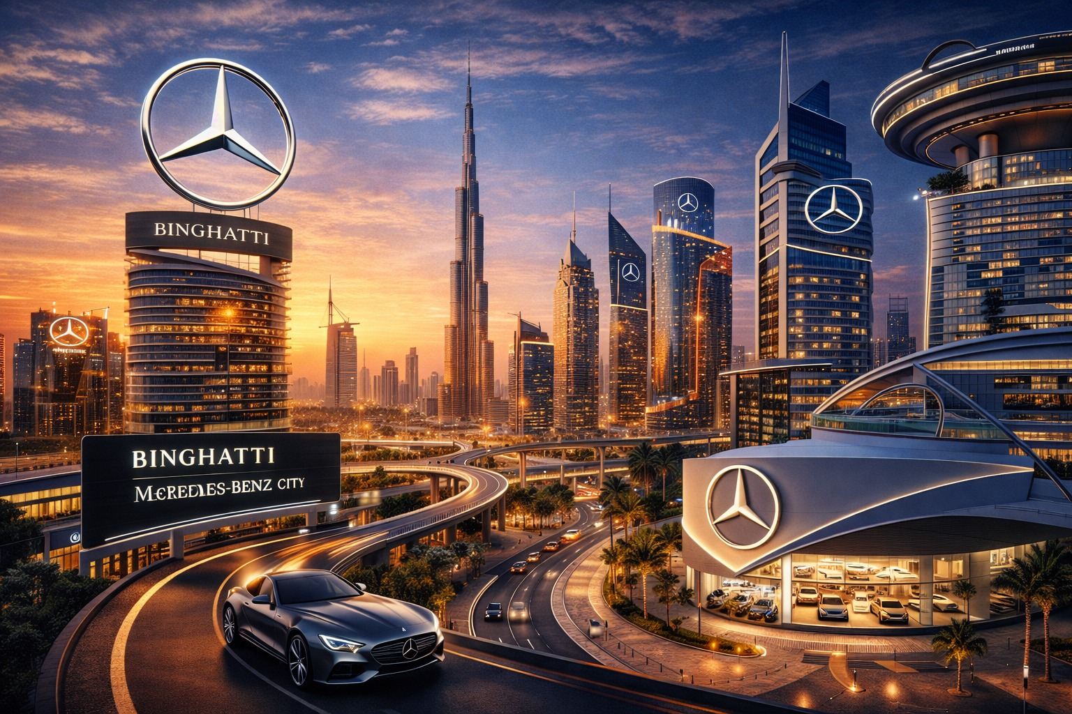 World’s First Mercedes-Benz Branded City Launches in Dubai