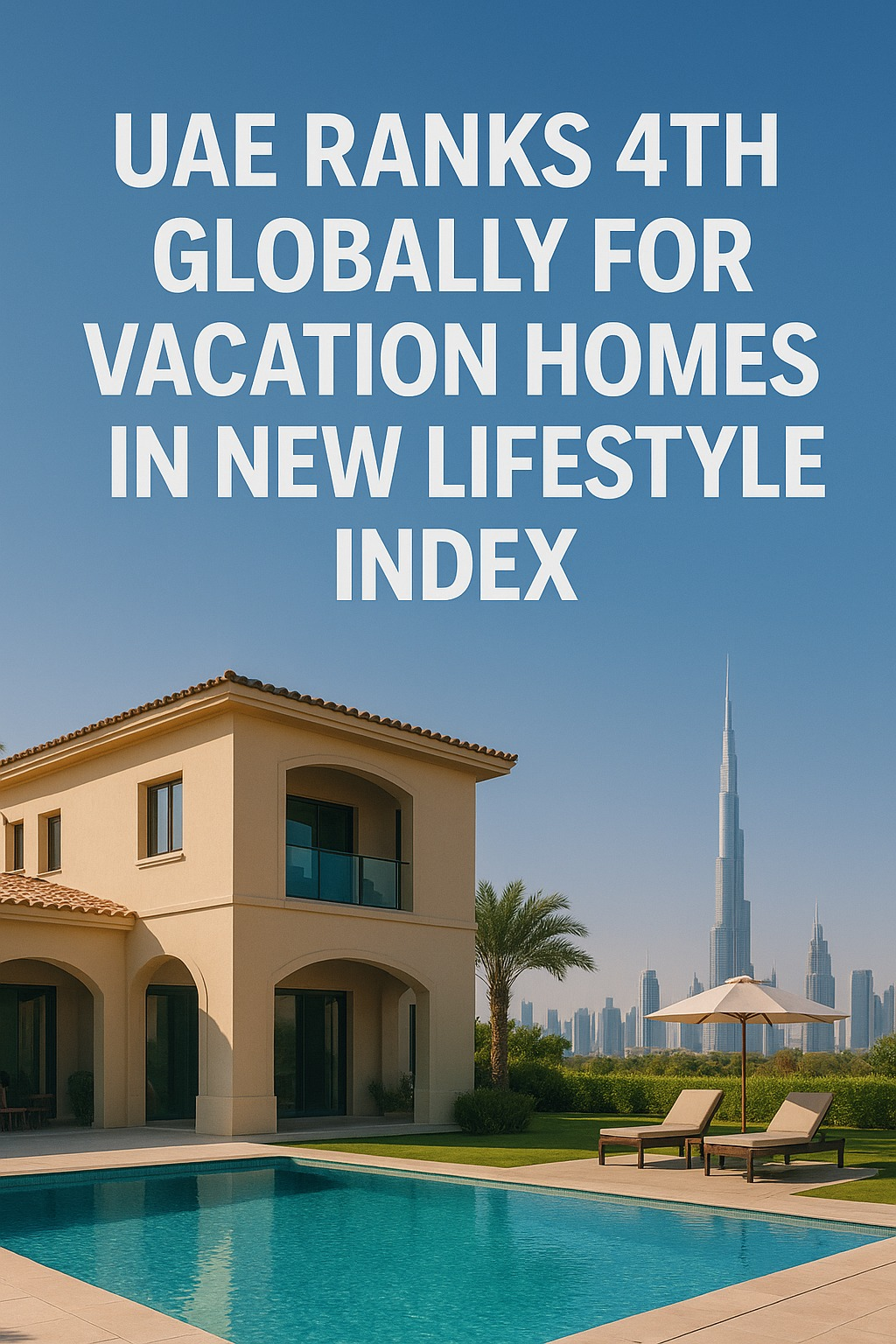 UAE Vacation Homes Rank 4th in Global Market Index